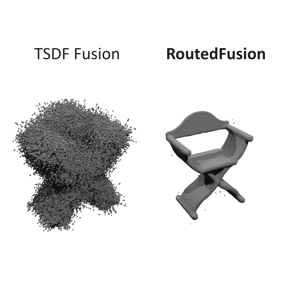 RoutedFusion: Learning Real-time Depth Map Fusion | Silvan Weder